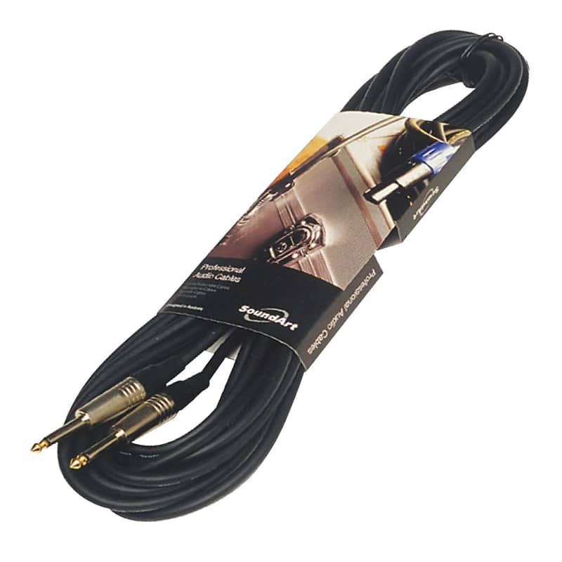 SoundArt PA Speaker Cable with Jack to Jack Connectors | 15m | Reverb