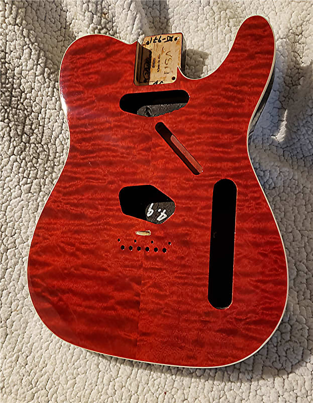 Double bound , USA Alder body , Quilt top. Made for a Tele | Reverb