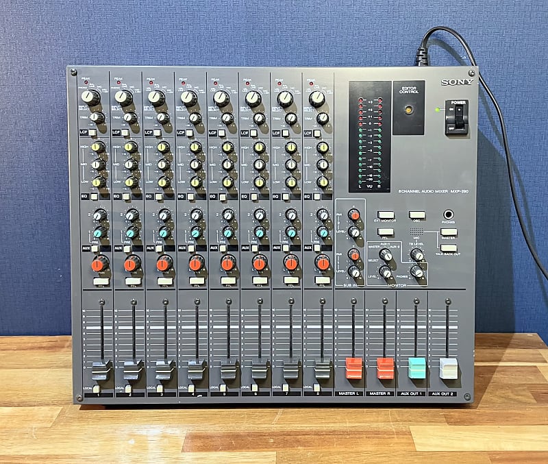 [Excellent] Sony MXP290 8-Channel Audio Mixer | Reverb Australia