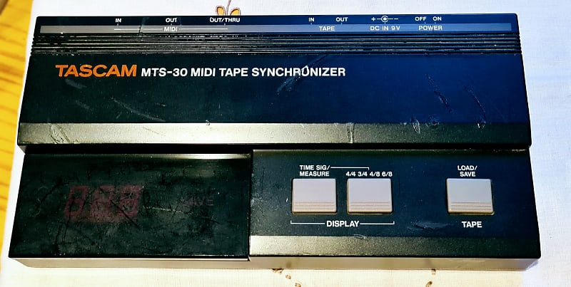 TASCAM MTS 30 - MIDI TAPE SYNCHRONISER 90s Black | Reverb