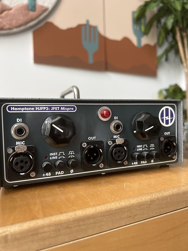 Hamptone Solid State JFET 2 Channel Pre Amp | Reverb