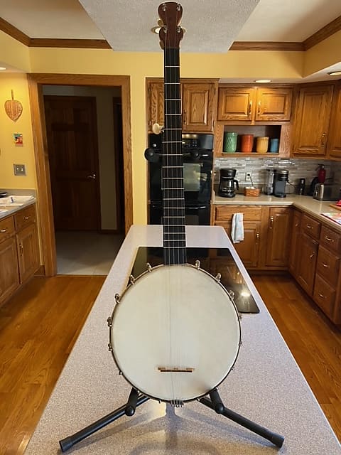 ca 1885 Vintage Buckbee 5 String Banjo | Reverb