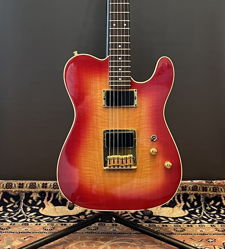 1995 Schecter Custom Shop PT Fastback - Sunburst | Reverb