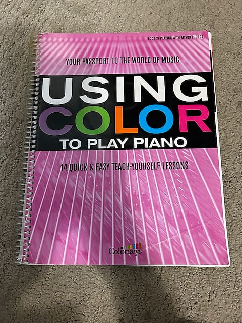 Using Color to Play the Piano Book 3 Playing with Minor | Reverb