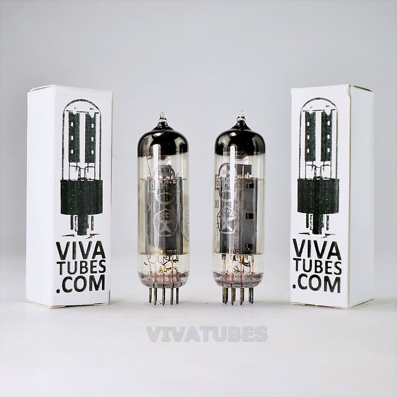 True NOS Ip Matched Pair Soviet Russia 6P14P-K EL84 6BQ5 | Reverb