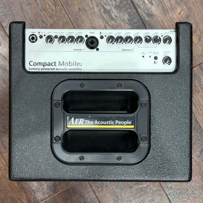 AER Compact Mobile2 Portable 60-Watt Acoustic Guitar Combo | Reverb