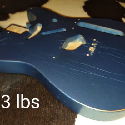2021 Fender Vintera Road Worn Telecaster Body - LAKE PLACID | Reverb