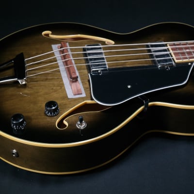 Kent Model 822 Vintage 1960s Hollow Body Electric Bass Guitar | Reverb