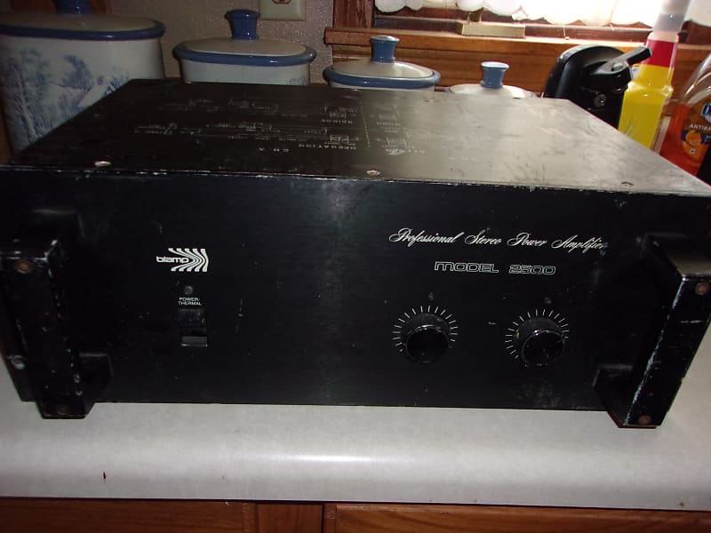 BIAMP 2500 PROFESSIONAL STEREO POWER AMP. | Reverb