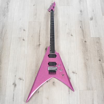 ESP USA V-II FR Guitar, Ebony Fretboard, EMG 81-X / 85-X | Reverb