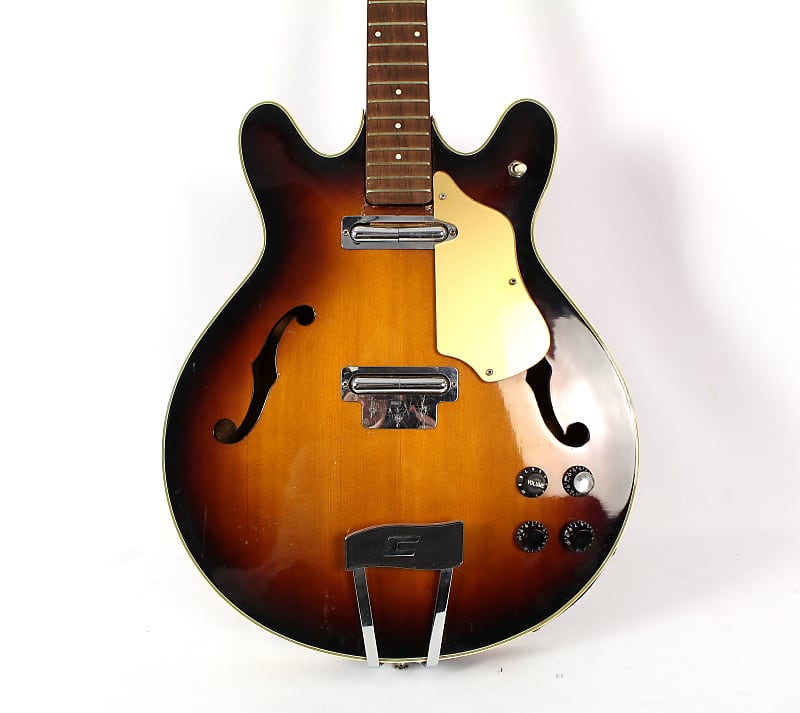 1960s Danelectro Coral Firefly Sunburst Electric 12 String | Reverb