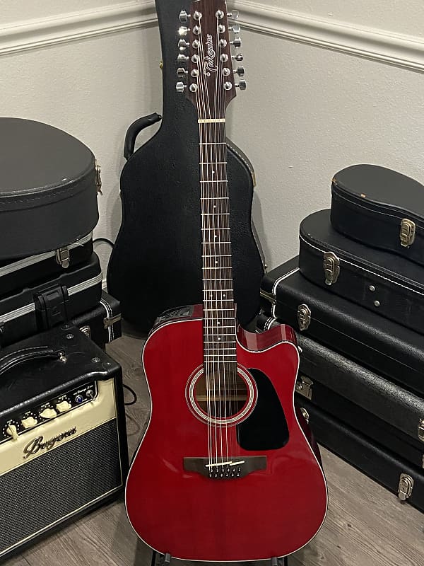 TAKAMINE GD30CE-12 WR (Wine Red)!!! ~ Acoustic Electric!!~ | Reverb