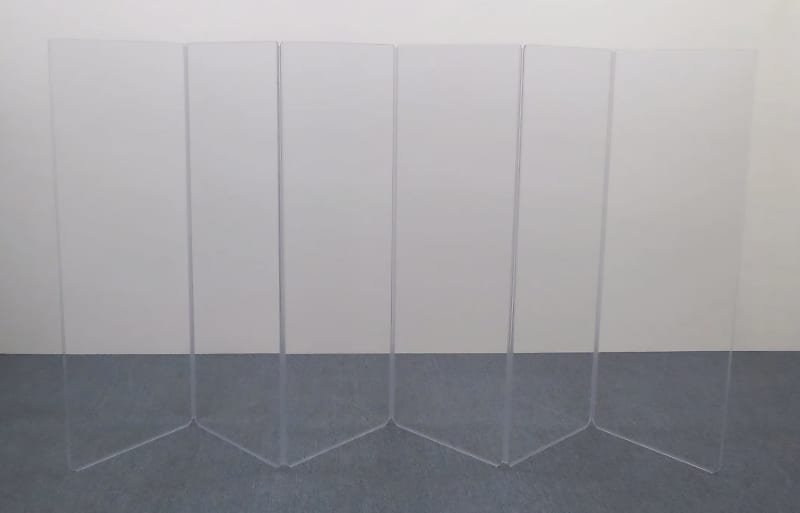 ClearSonic Abrasion Resistant Clear Acrylic Drum Shield | Reverb