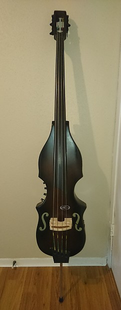 BSX Allegro 2017 Tobacco burst electric upright bass | Reverb