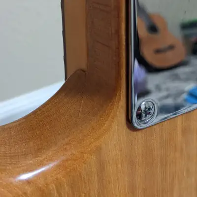 1999 FSR Squier Affinity Natural Ash Stratocaster | Reverb