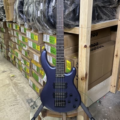 Dean Edge 2 5-String Bass - Charcoal Blue Metallic #11205 | Reverb