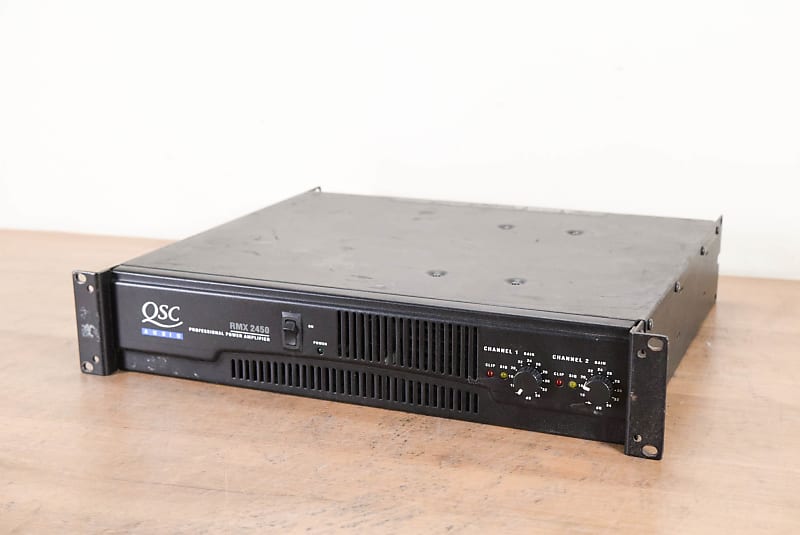 QSC RMX2450 Two-Channel Power Amplifier (church owned) | Reverb