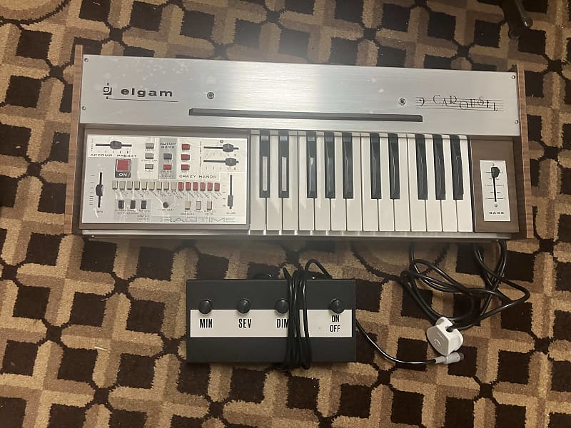 Elgam Carousel 1970s Vintage Synth | Reverb UK