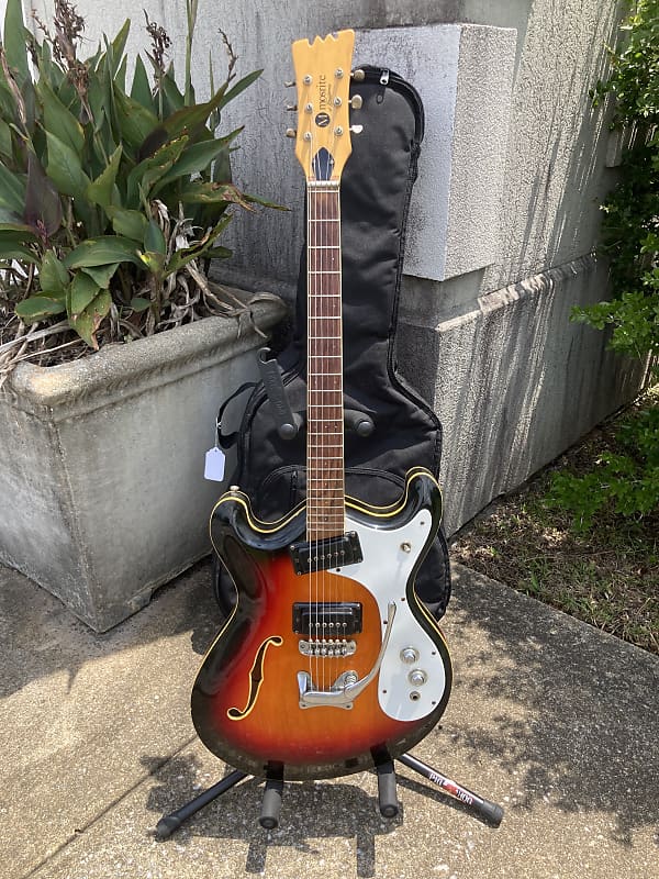 Mosrite Combo Semi-Hollow Electric Guitar 1966 | Reverb