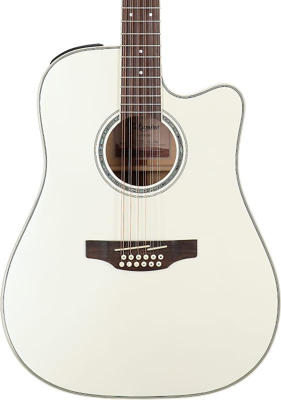 Takamine GD37CE12PW 12-String Acoustic-Electric Guitar Pearl | Reverb