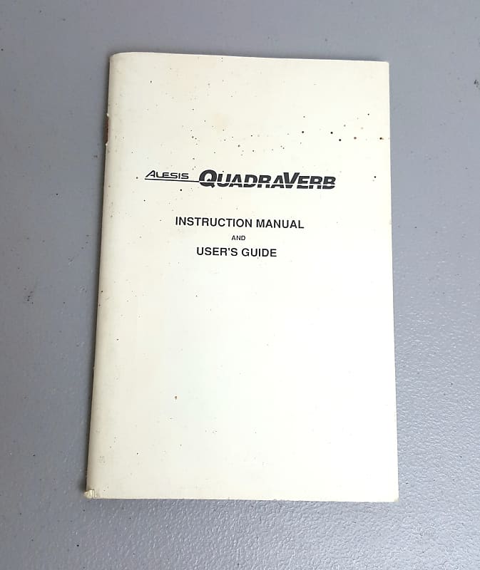 Alesis Quadraverb Digital Effects Processor - Original | Reverb