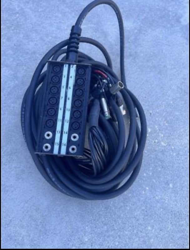 ProCo SMA1604FBQ-50 SMA Series 16x4 Stage Snake with 1/4 inch | Reverb