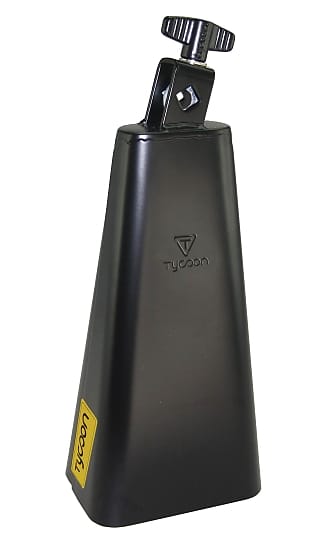 Tycoon 9" Black Powder Coated Cowbell TW-90 | Reverb