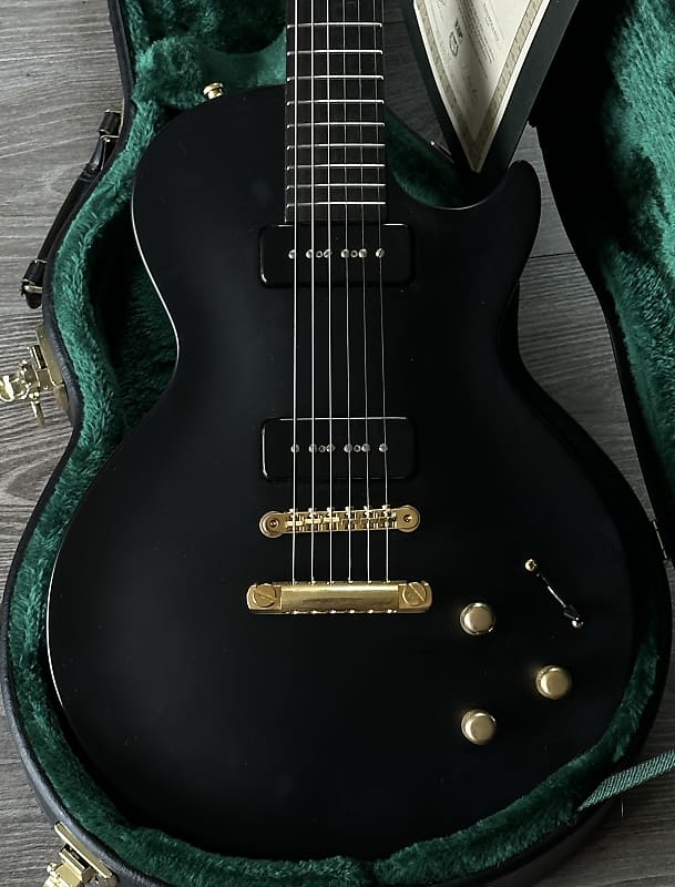 ESP Custom Shop One Off Singlecut Gibson Headstock with COA & | Reverb