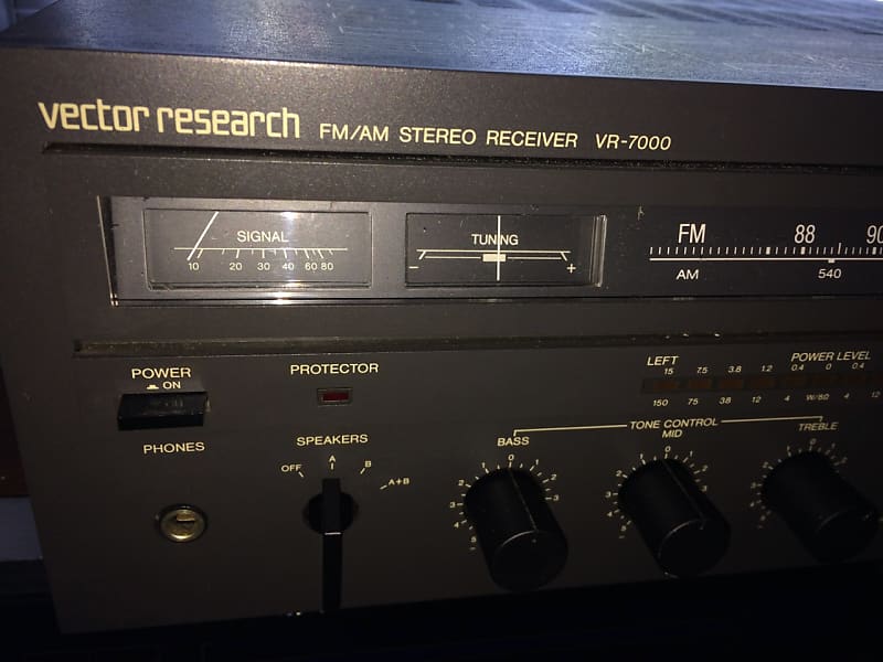 Vector Research VR-7000 70s Dark Gray Amplifier, Vintage | Reverb