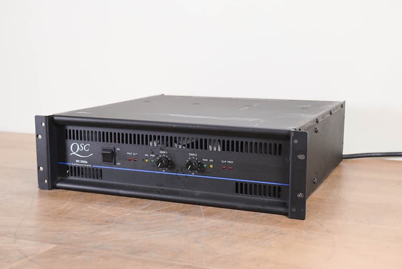 QSC MX 2000a Two-Channel Power Amplifier (church owned) | Reverb