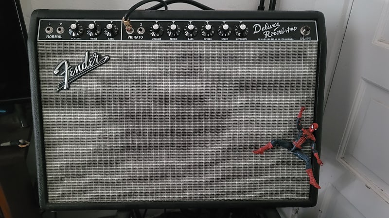 Fender Deluxe Reverb Reissue Black | Reverb