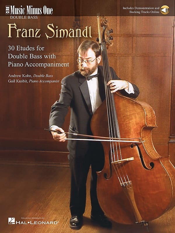Simandl - Complete Etudes Double Bass Book/4CD (Softcover | Reverb