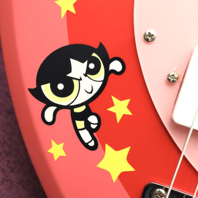 2002 Daisy Rock Powerpuff Girls Heartbreaker Cartoon Network | Reverb