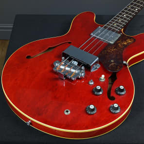 Epiphone Rivoli Rivoli 2 Bass 1967 Cherry | Reverb