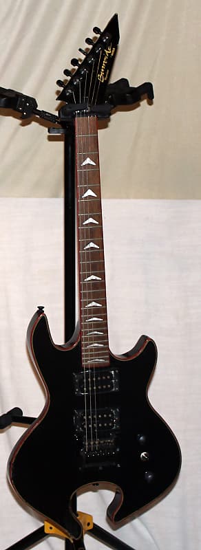 very rare Burnside by Guild Warrior 1980s - black | Reverb