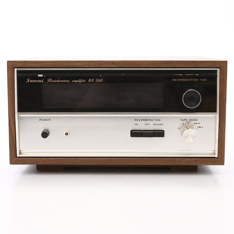 Sansui RA-500 Spring Reverberation Amplifier Owned By Dennis | Reverb