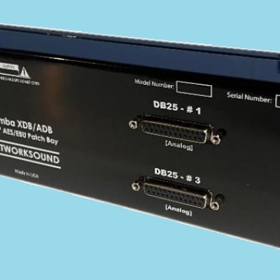 Mamba 24 Combo & 8 Male to 4 DB25 Tascam Pin Out 2RU Patch | Reverb