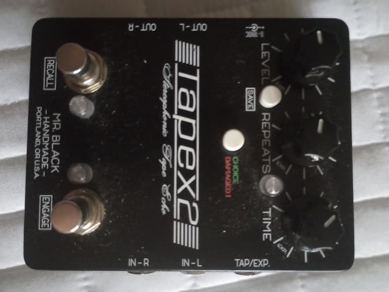 Mr. Black Tapex 2 2010s - Black | Reverb