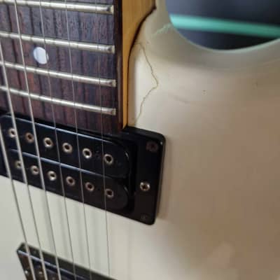 Aria Pro II U-60T Urchin Gloss White circa.1982-84 Electric | Reverb