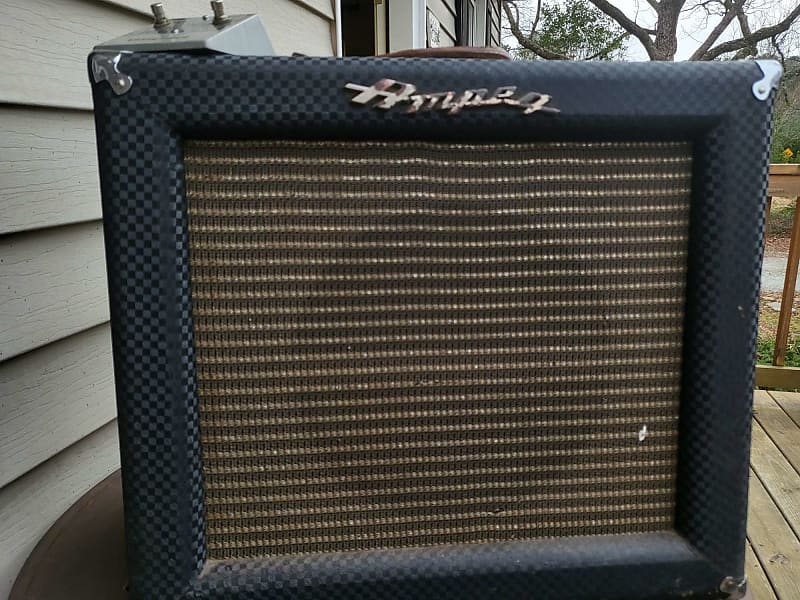 Ampeg Rock Reverb 12 -12ra 1963 - Tolex | Reverb