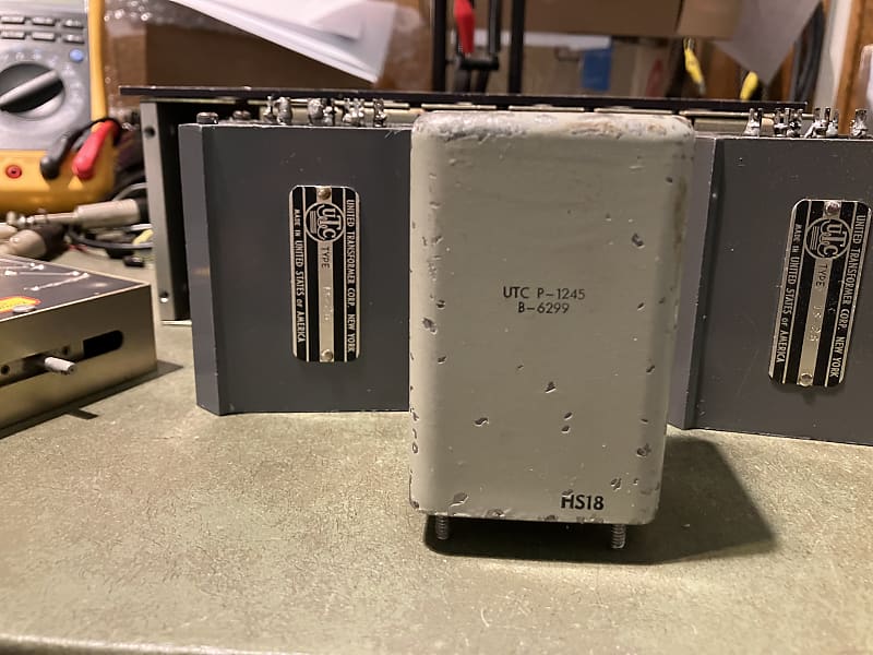 UTC P-1245 (B-6299) vintage transformer from Ampex tube | Reverb