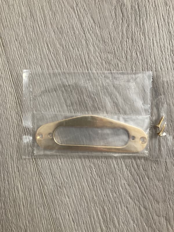 Fender Stratocaster pickup mounting ring - Gold | Reverb