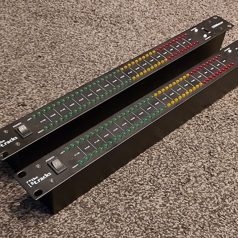 2 x The t.racks DB Meters with LED Dot and bar 10W - 2 Modes | Reverb