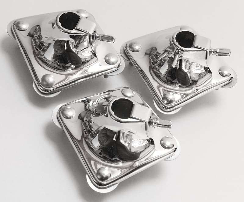 (3) Slingerland Set-O-Matic Tom Mounts, 1960s-70s, NEAR MINT | Reverb