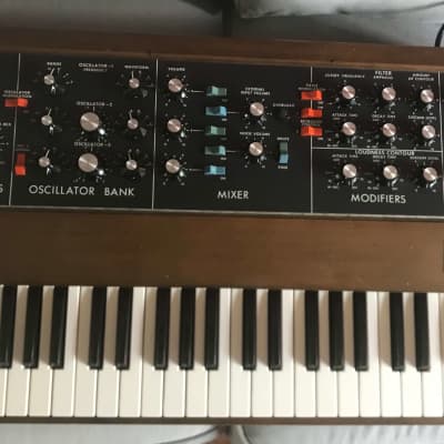 Moog Minimoog Model D, Vintage 1974 | Reverb