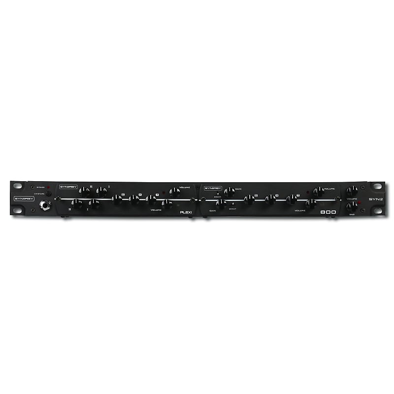 Synergy SYN-2 Dual Module Tube Rack Mount Guitar Preamp | Reverb