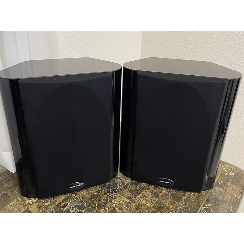 Polk Audio RM7500 Satellite Bookshelf Home Theater Speakers | Reverb