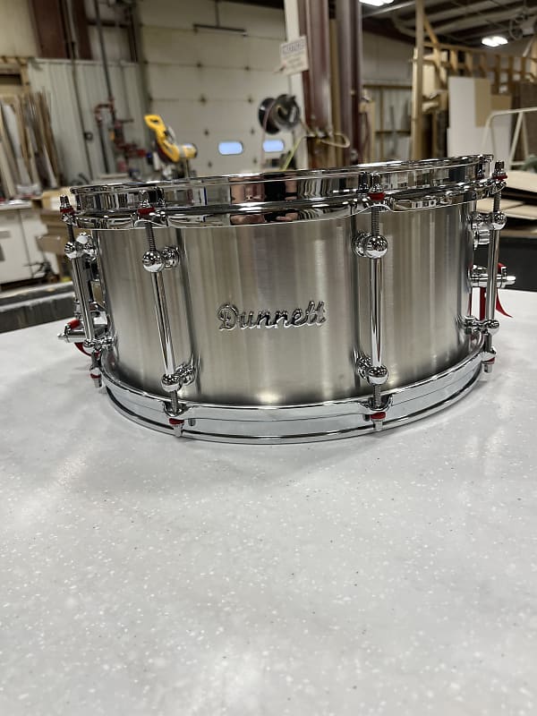 Dunnett 6.5 x 14 Stainless Steel Snare Drum | Reverb