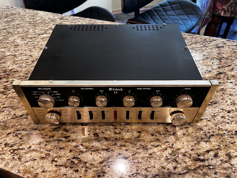 McIntosh C11 2-Channel Vacuum Tube Preamplifier early 60'S | Reverb