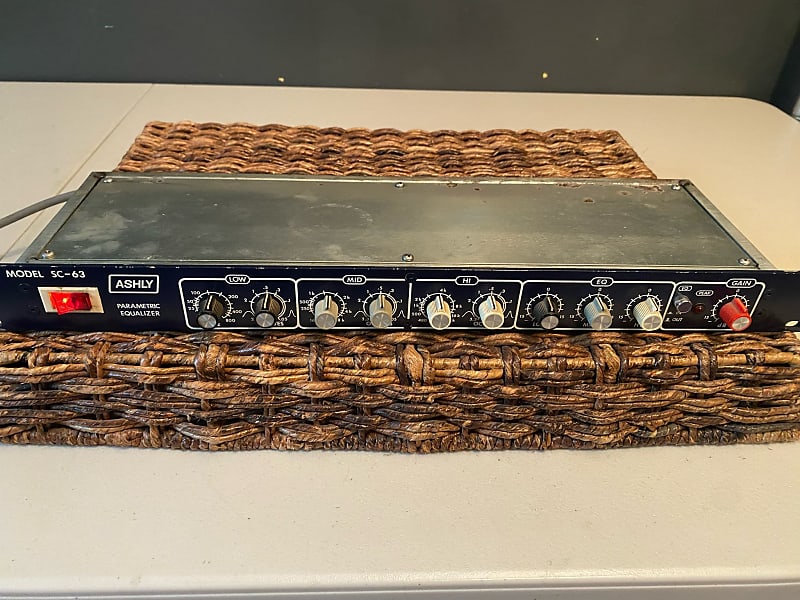 Ashly SC-63 EQ 80's - Black | Reverb